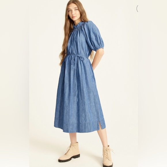 J Crew Chambray Dress